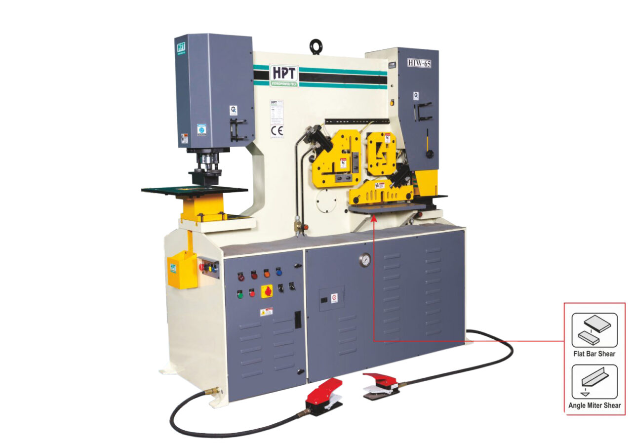 Flat Bar Shearing | Hydro Power Tech